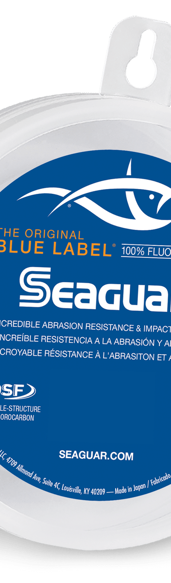 Blue Label Fluorocarbon Leader | Freshwater & Saltwater | Seaguar