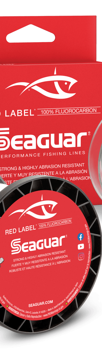 Red Label Fluorocarbon Mainline | Freshwater | Seaguar